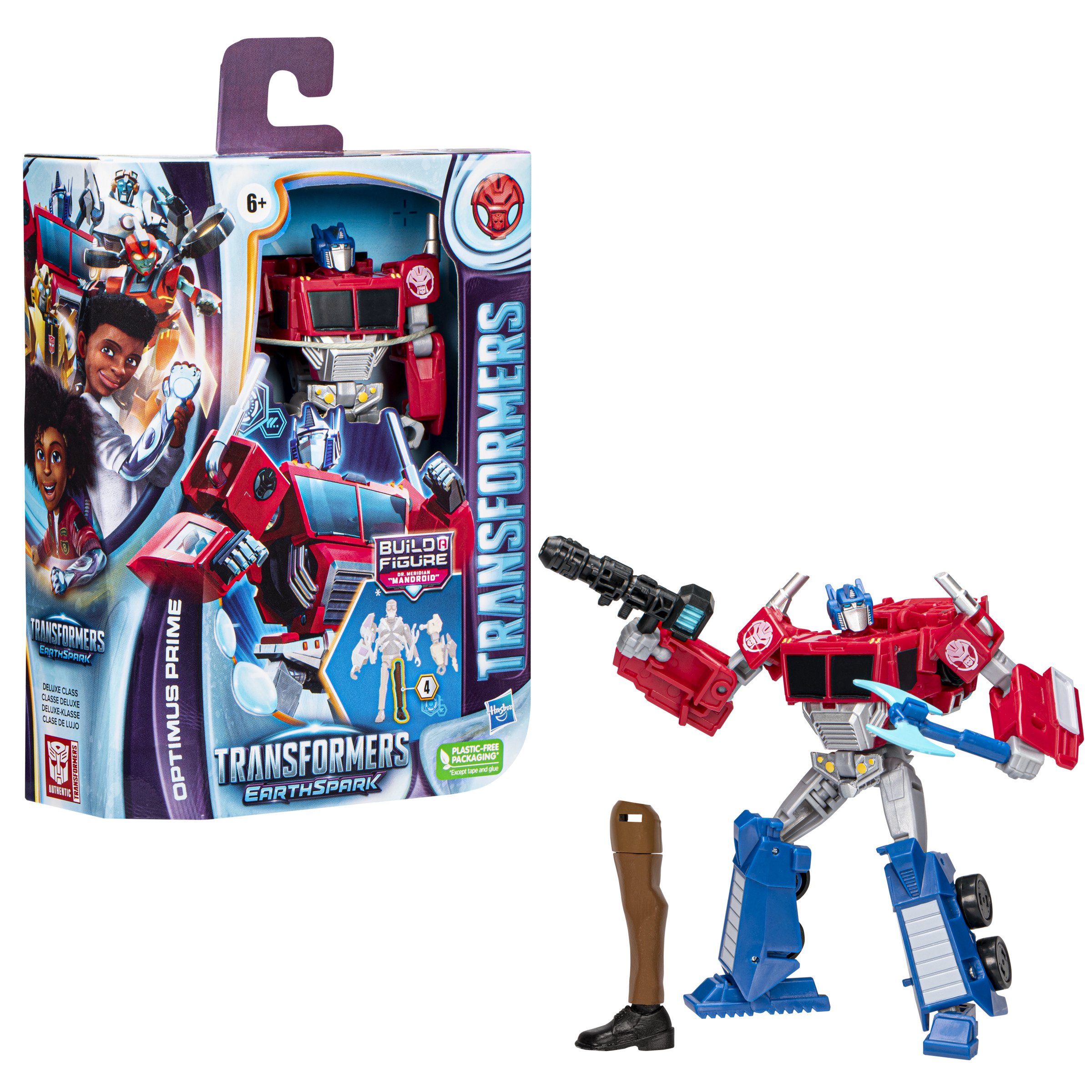 Transformers EarthSpark - Optimus Prime Deluxe Class - Figura ...